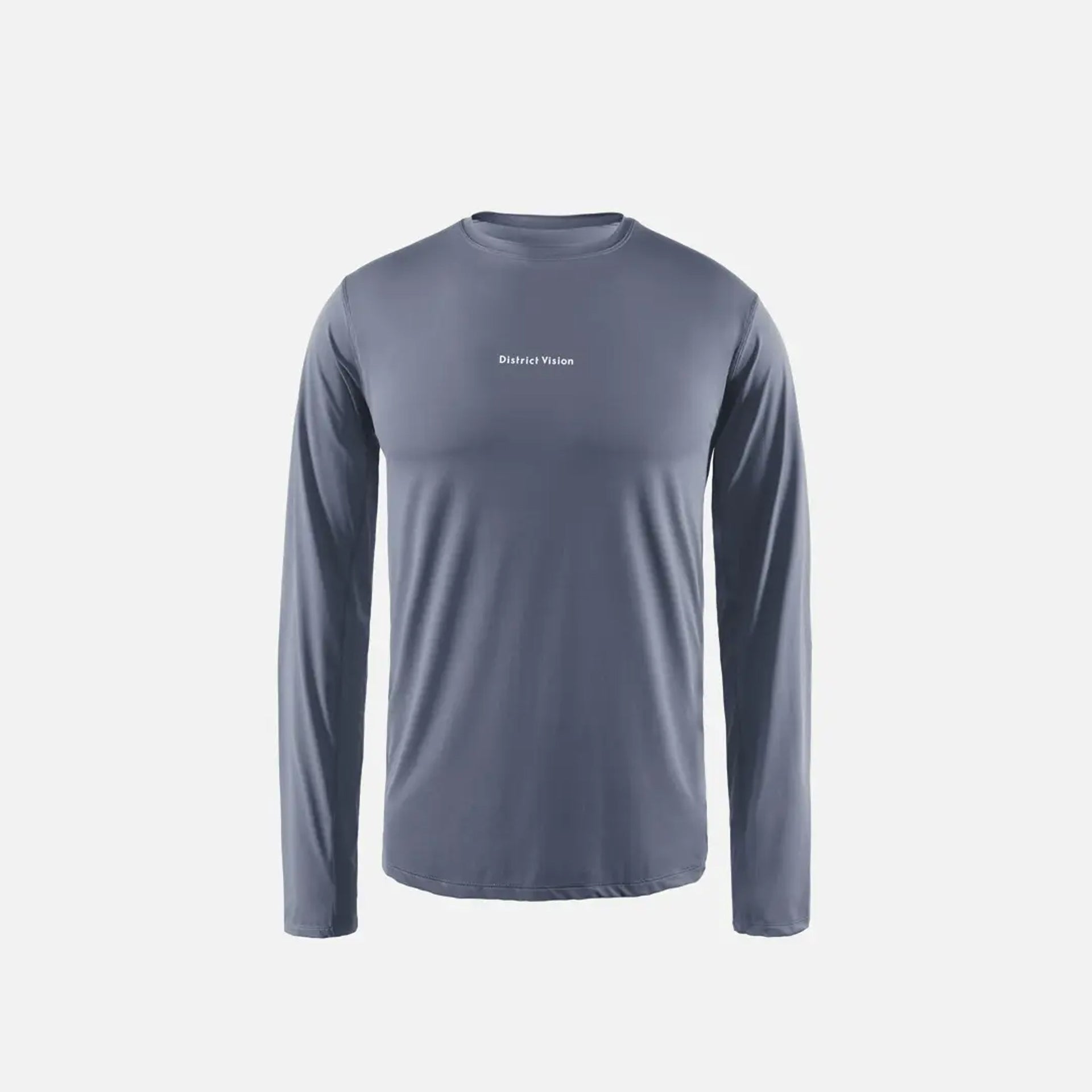 District Vision Lightweight Long Sleeve T-Shirt - Marine – CCACHE RUNNING