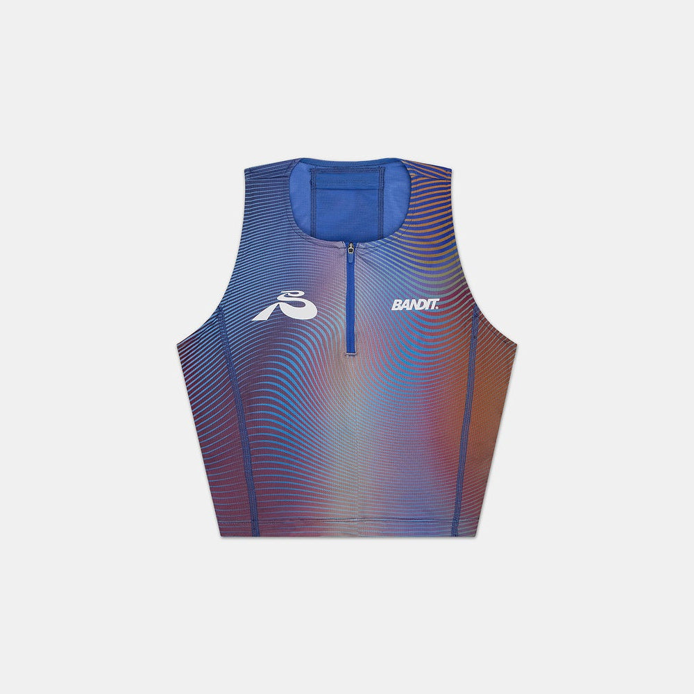 Bandit Running Ares™ Zip Front Race Crop - Gradient Rust/Multi – CCACHE ...