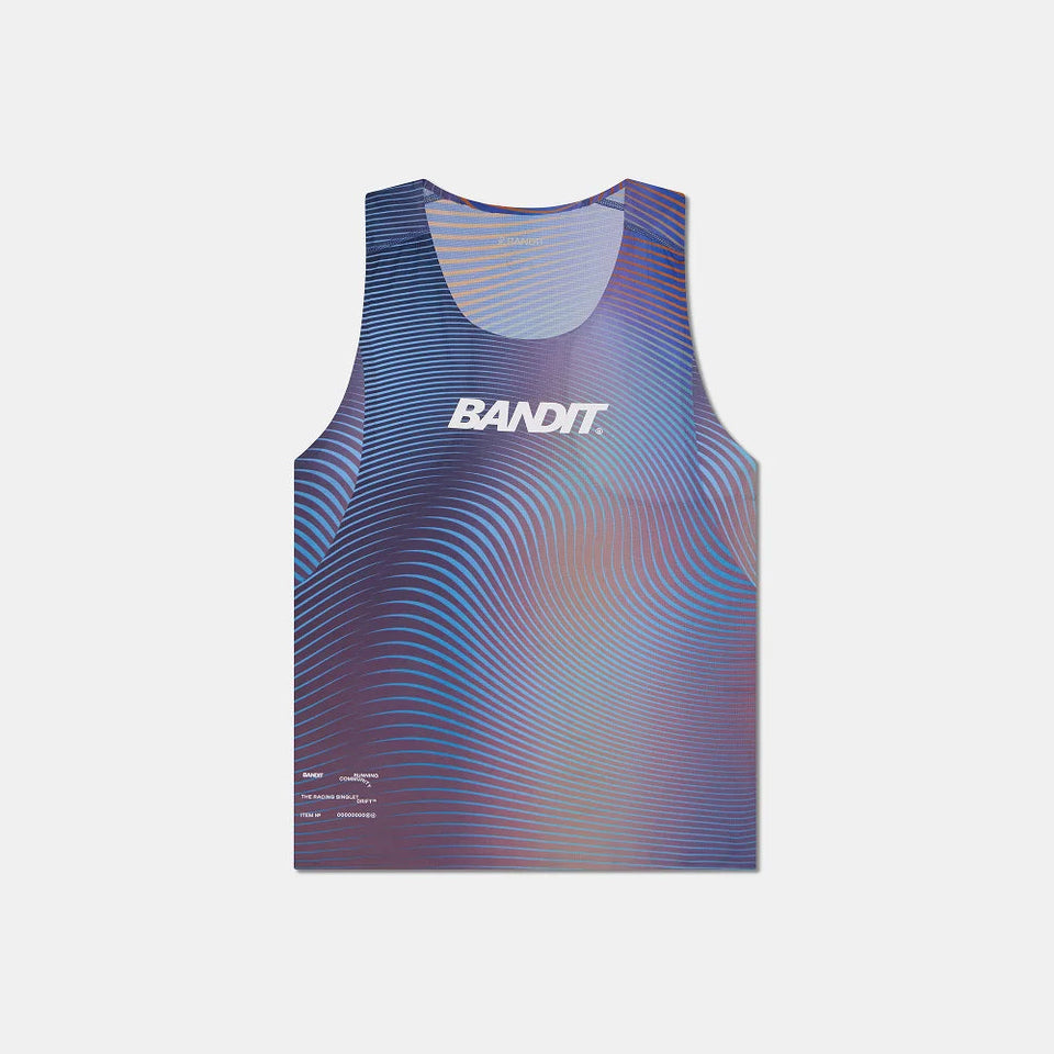 Bandit Running Drift™ Mirage Racing Singlet - Deep Peri Blue/Rust Grad – CCACHE RUNNING