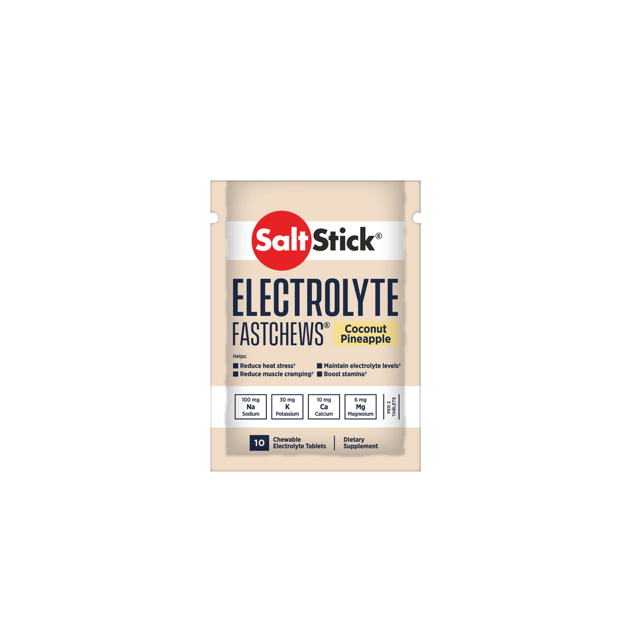 SaltStick Fastchews Sachets - Coconut Pineapple (Single Serving ...
